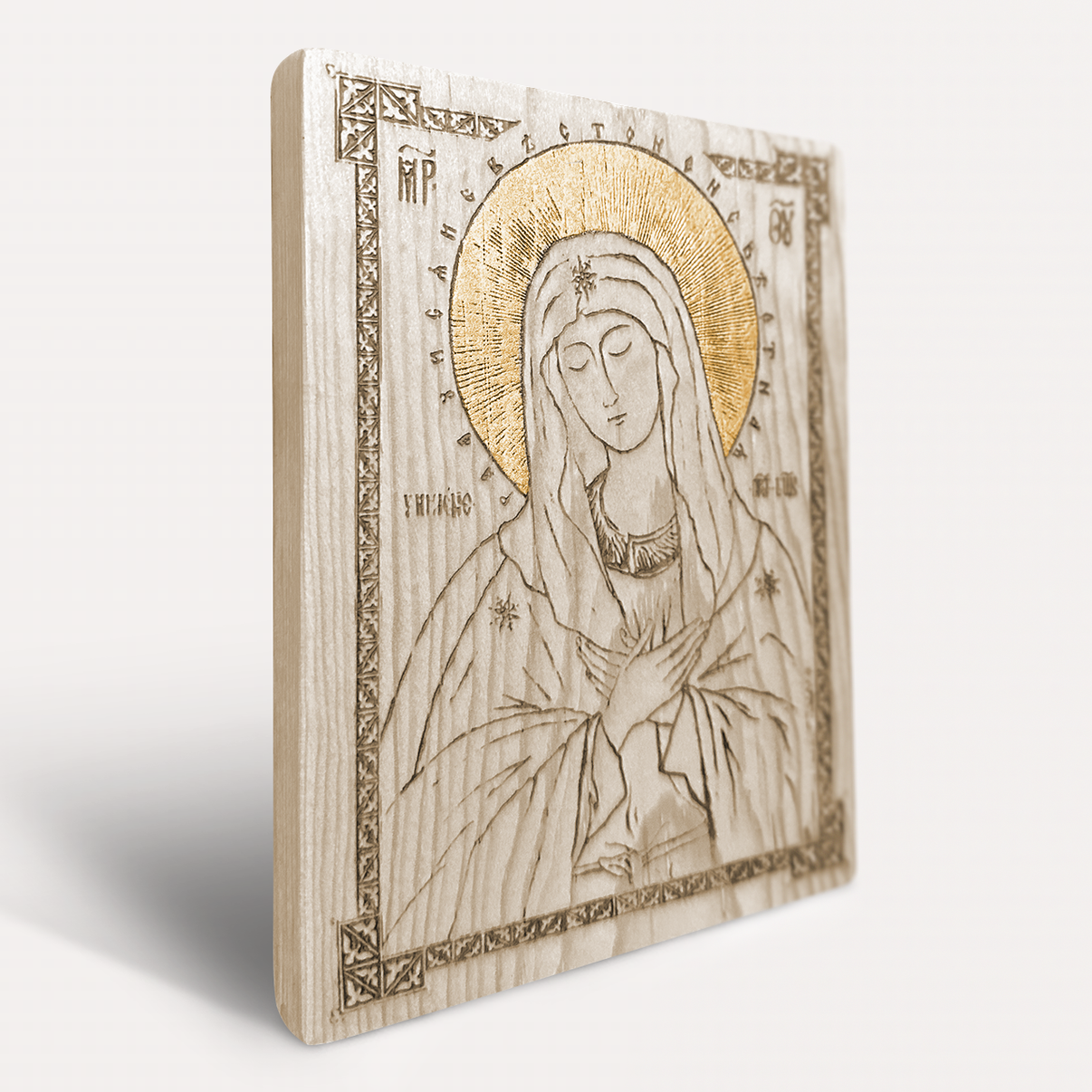 Theotokos | Engraved Orthodox Icon – Harmony | Orthodox Icons